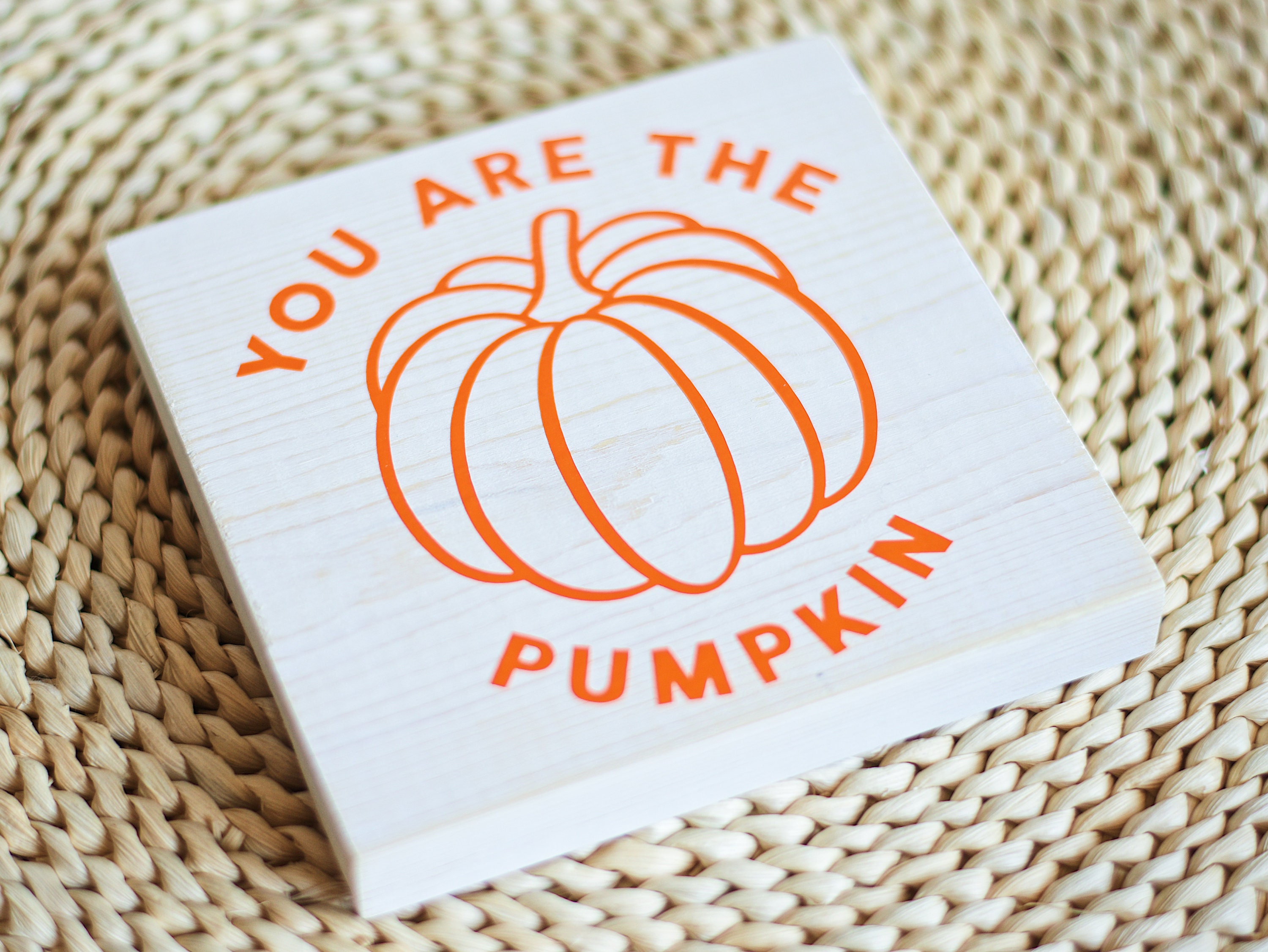 You Are the Pumpkin to My Pie Wood Sign (set of 2 Mini Wood Signs ...