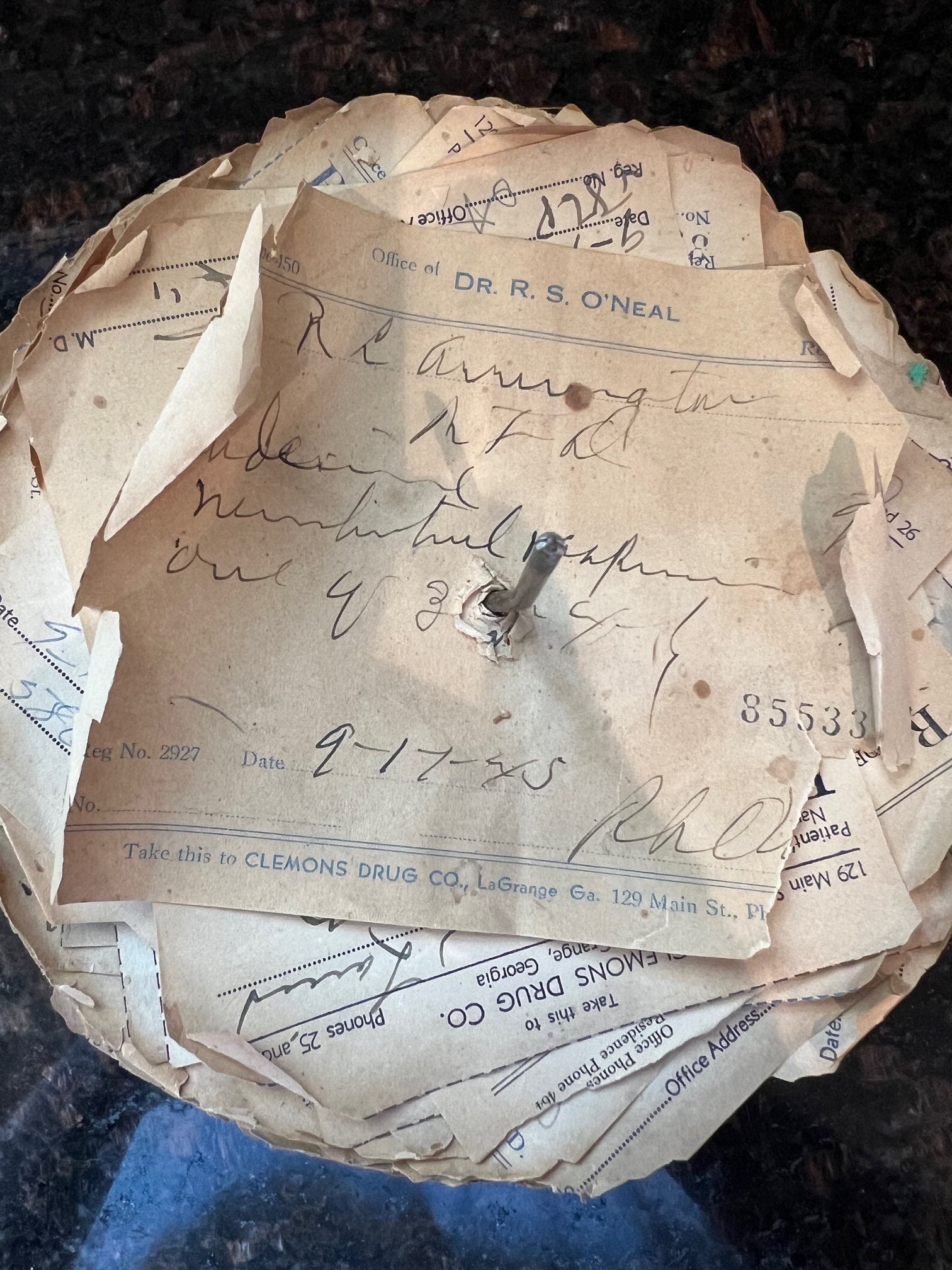 Vintage 1940 Pharmacy Scripts From La Grange GA - Etsy