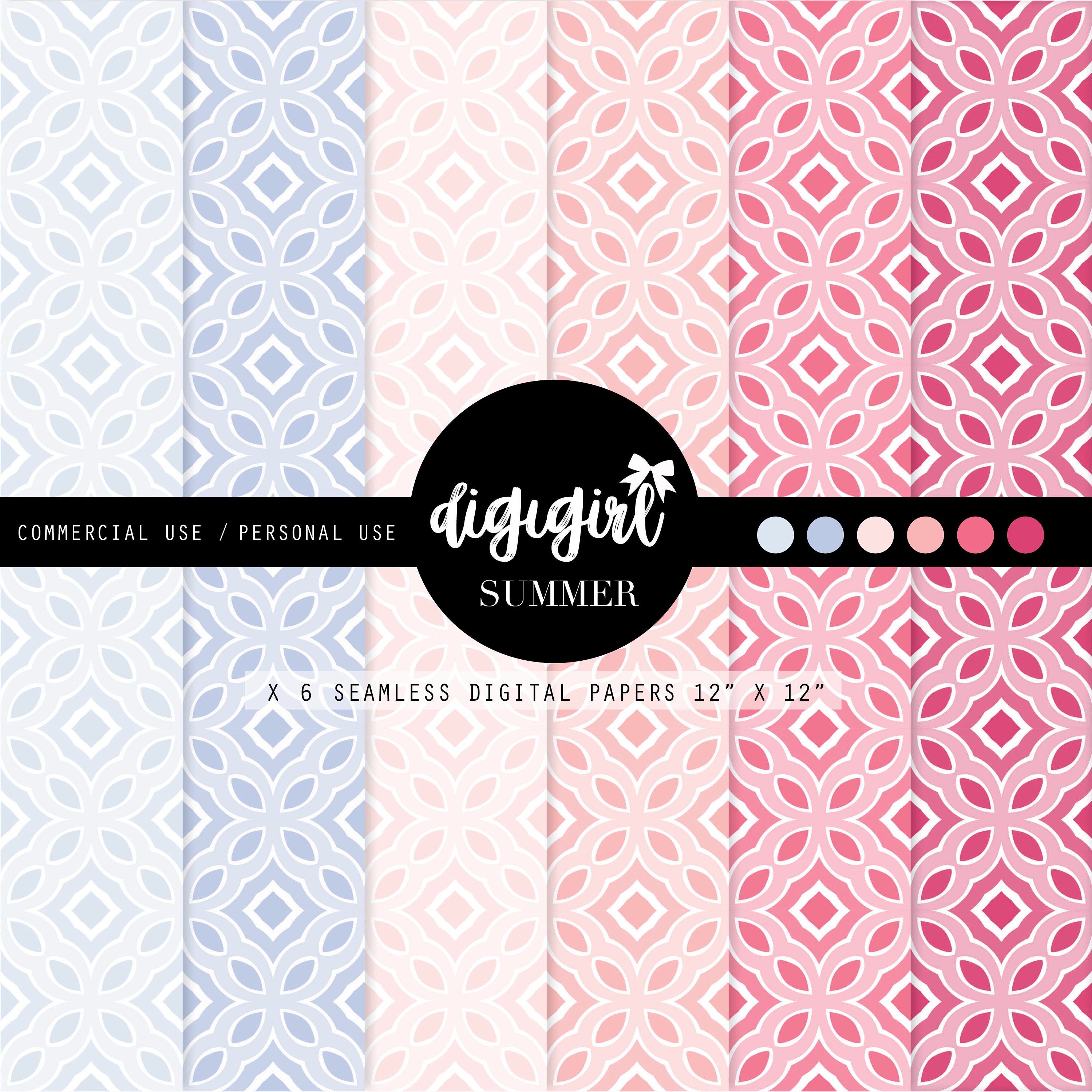 Pink Moroccan Background