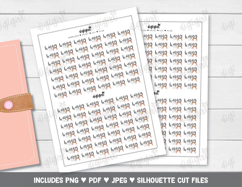 Mood Tracker PRINTABLE Stickers Weekly Daily Moods Wellness - Etsy UK