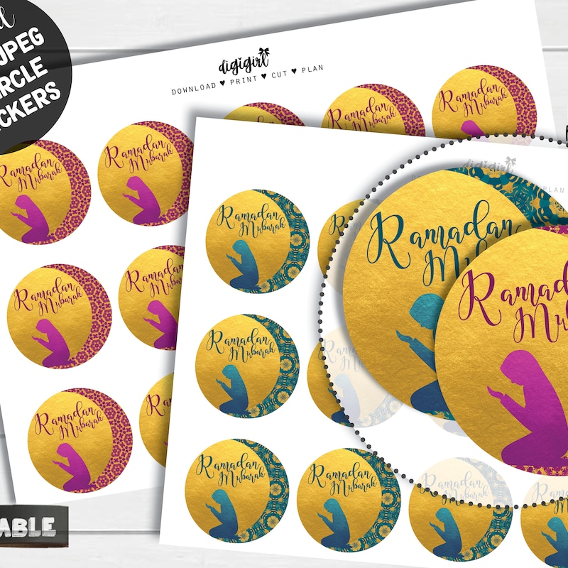 Ramadan Stickers - Etsy