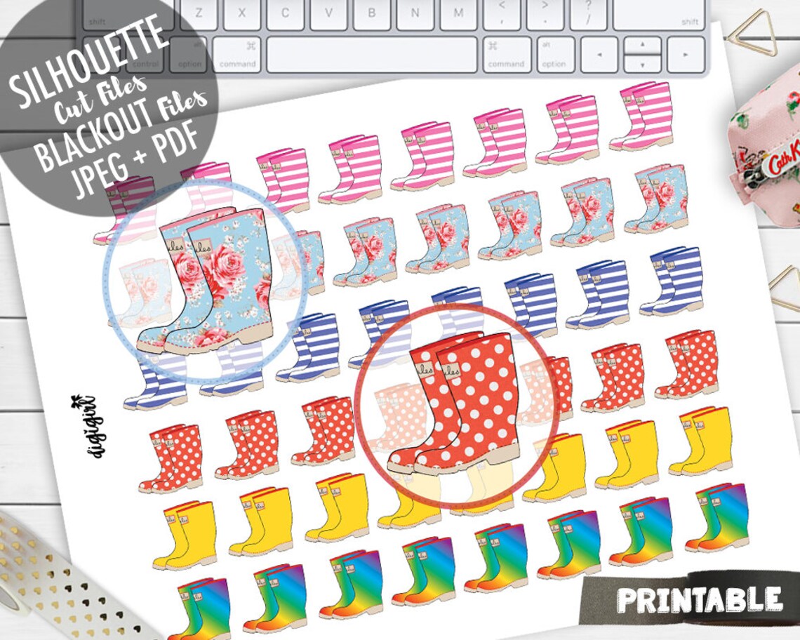 Weather Stickers Printable Printable Stickers Weather Icons - Etsy