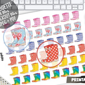 Weather Stickers Printable, Printable Stickers, Weather Icons, Erin ...