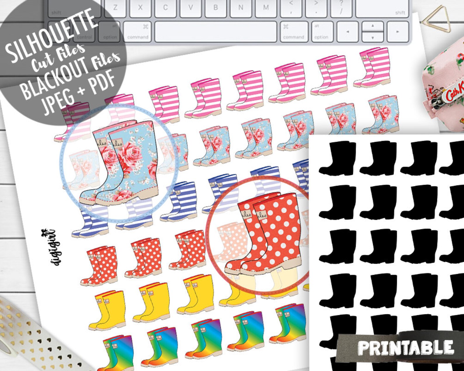 Weather Stickers Printable, Printable Stickers, Weather Icons, Erin ...