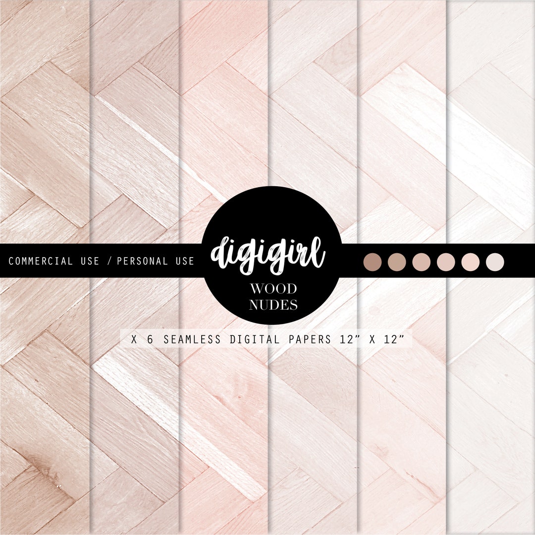 Wood Parquet Floor Digital Paper Wood Grain Scrapbooking Dolls House ...