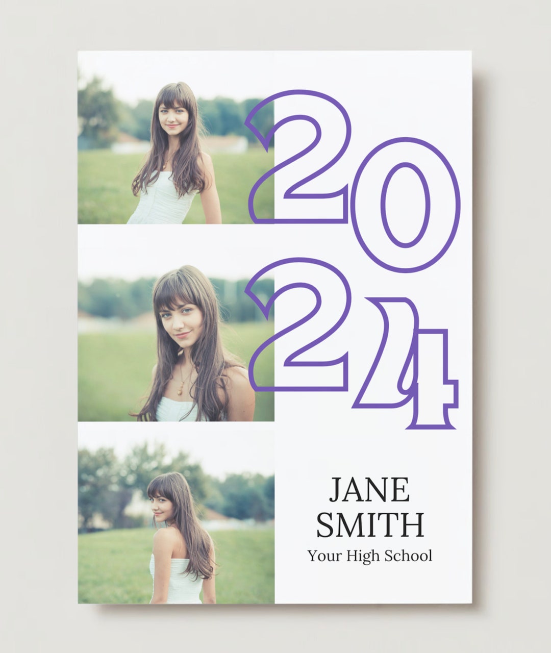 Bubble Year Graduation Announcement - Etsy