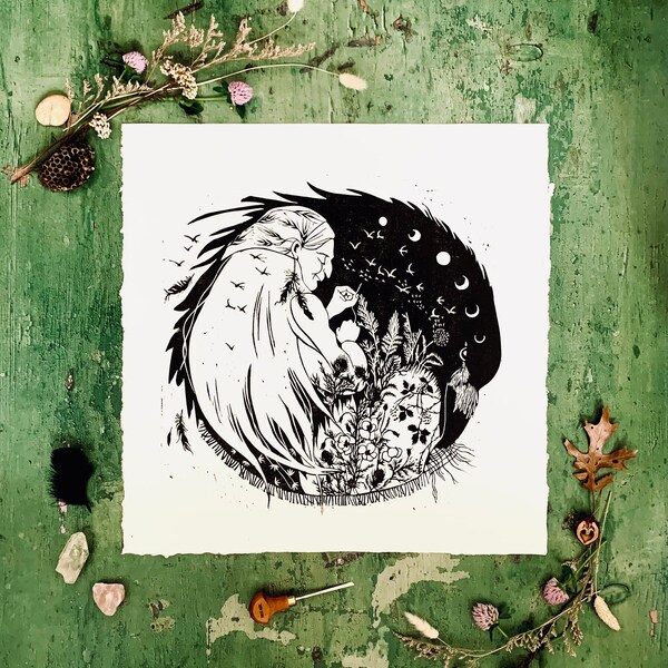 Crone Art - Etsy