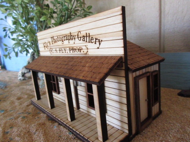 O Scale 1:43 Miniature Tombstone Territory CS Flys Photography | Etsy