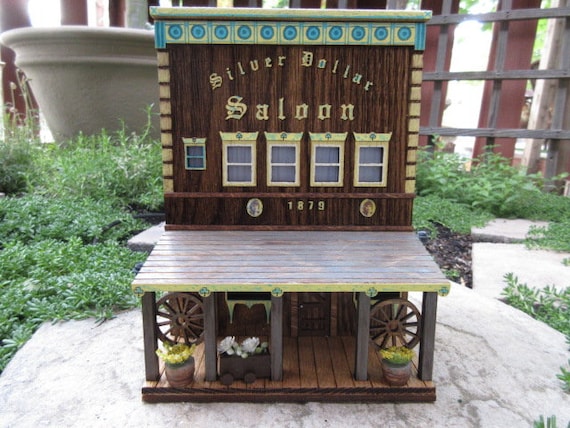 O Scale Miniature Western Silver Dollar Saloon Leadville CO - Etsy