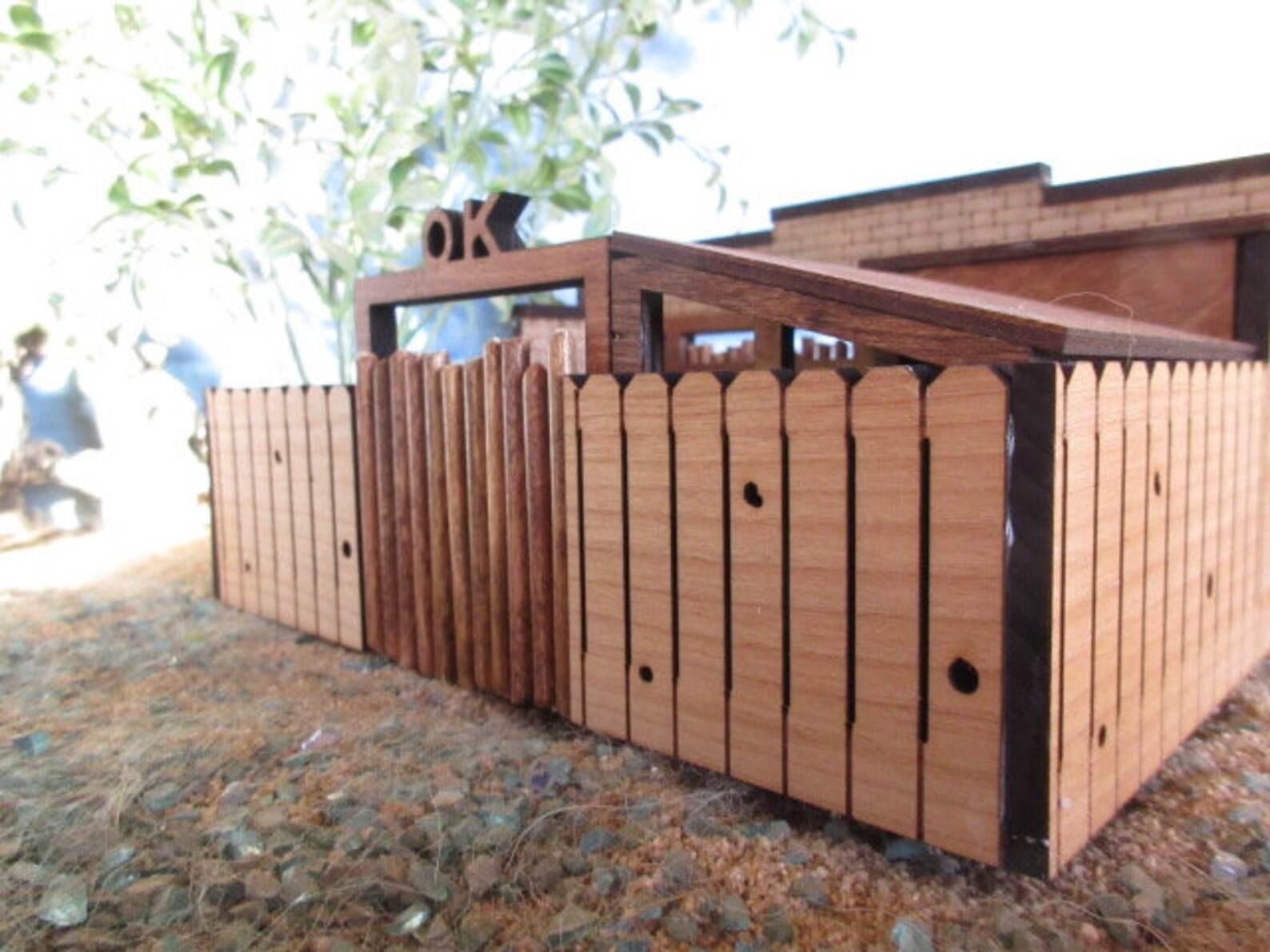 O Scale 1:43 Miniature Tombstone 1881 OK Corral Wyatt Earp, American ...