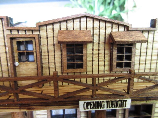 HO Scale Deadwood The Bella Union Saloon — Old West Miniatures