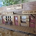 O Scale Miniature Old Western Town Center Rustic Building American Old ...