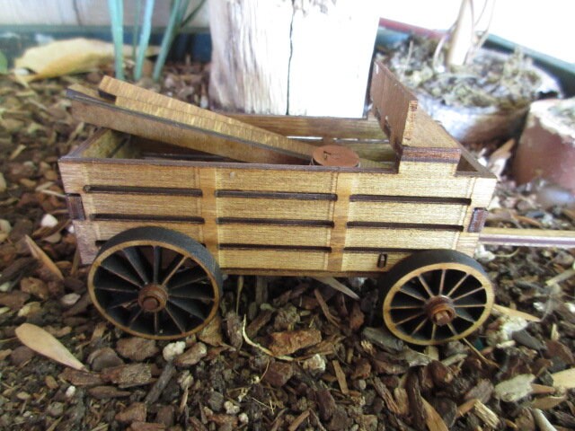 O Scale Freight/Cargo Wagon — Old West Miniatures