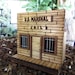 HO Scale US Marshal Jail, Miniature Old West Building (1:87) - Etsy