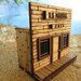 HO Scale US Marshal Jail, Miniature Old West Building (1:87) - Etsy