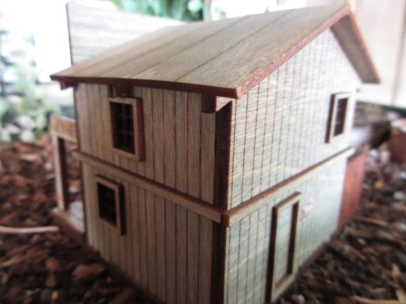 HO Scale Old West Gunsmith Building 1:87 Miniature Western | Etsy