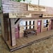 O Scale Miniature Old Western Town Center Rustic Building American Old ...