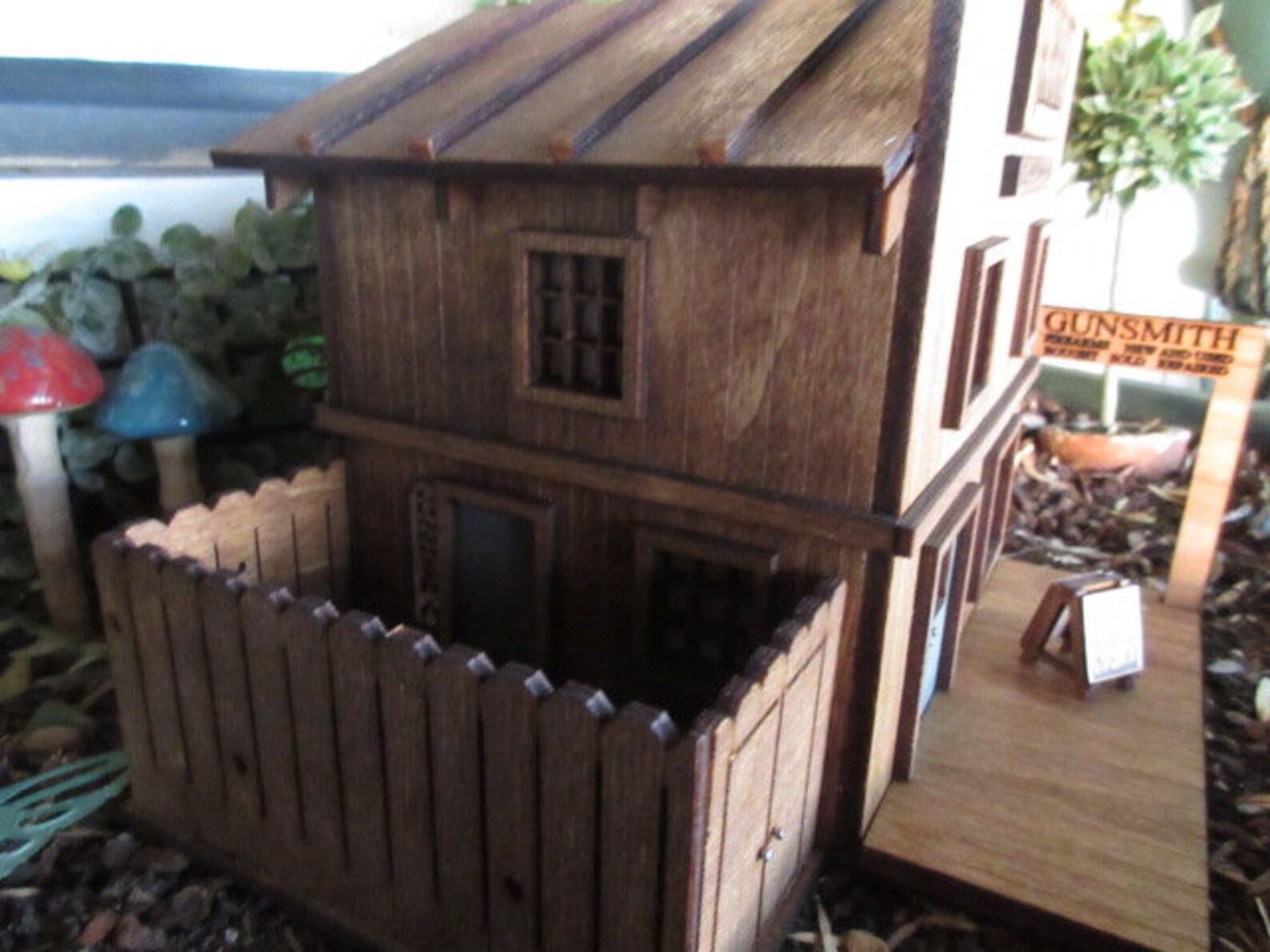 O Scale Old West Gunsmith Building 1:43 Miniature Western | Etsy