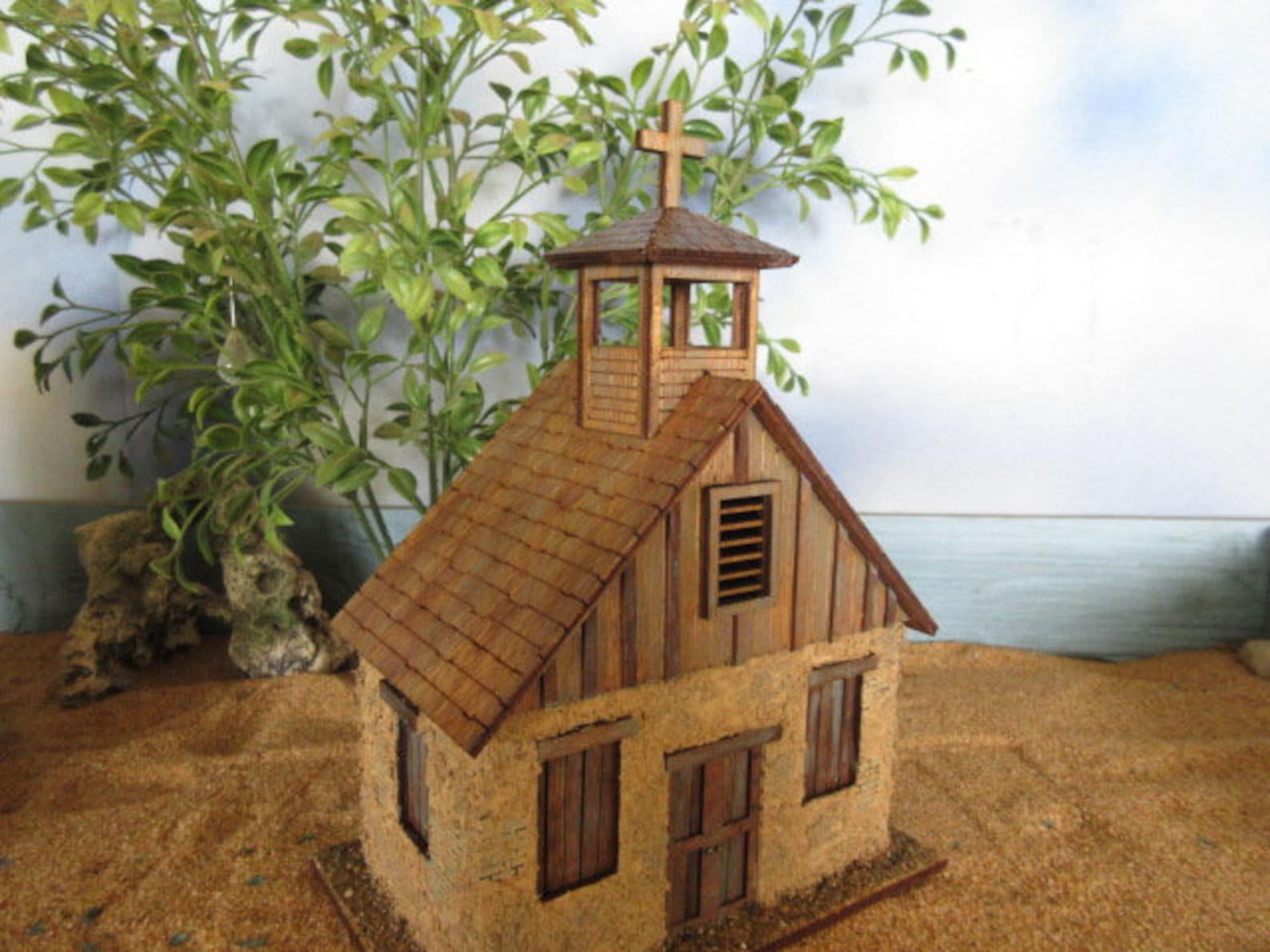 O Scale Miniature Lonesome Dove Church, Call, Gus, Texas Rangers ...