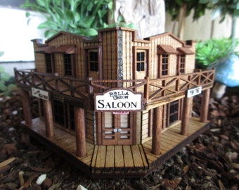 HO Scale 1:87 Grand Central Hotel Deadwood Old West | Etsy
