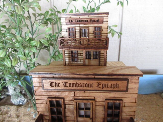 HO Scale Tombstone Territory Epitaph — Old West Miniatures