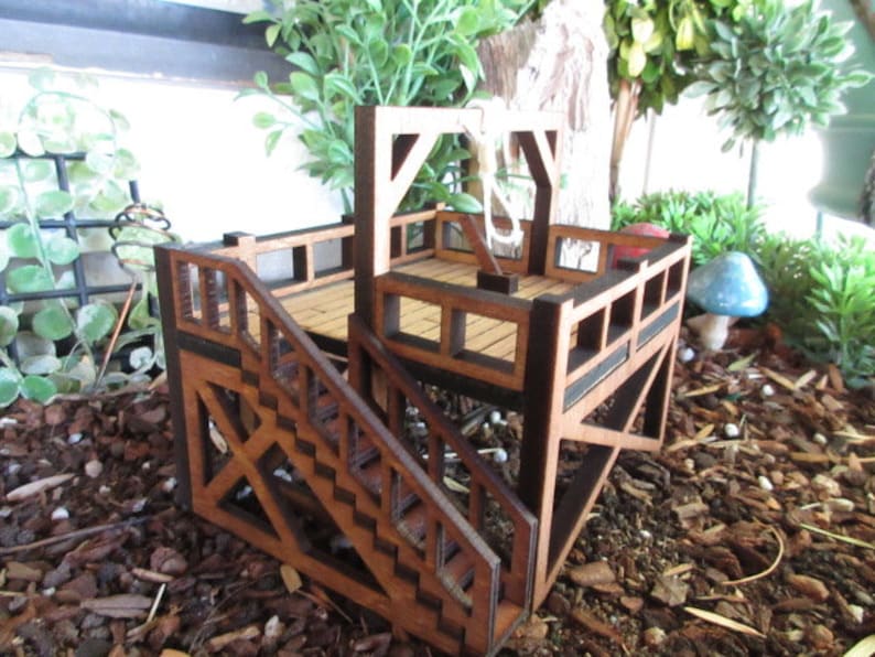 O Scale Miniature Old Western Gallows Train Decor Accessories 1:43 ...