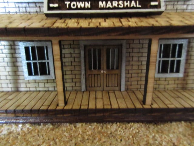 HO Scale 1:87 Miniature Tombstone Territory Town Marshal 1881 - Etsy