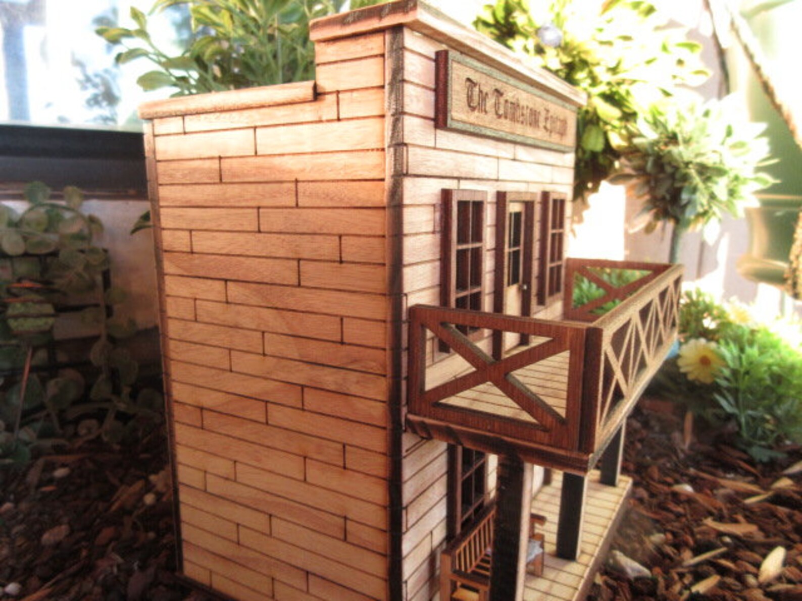 O Scale 1:43 Miniature Tombstone Epitaph Arizona Territory 1881 OK ...