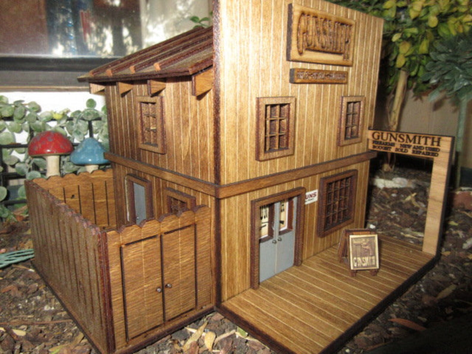 O Scale Old West Gunsmith Building 1:43 Miniature Western - Etsy