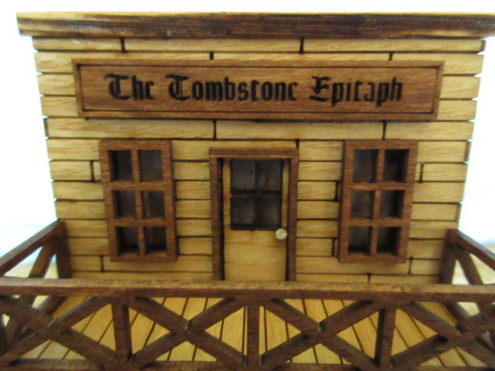HO Scale 1:87 Miniature Tombstone Epitaph OK Corral Wyatt - Etsy