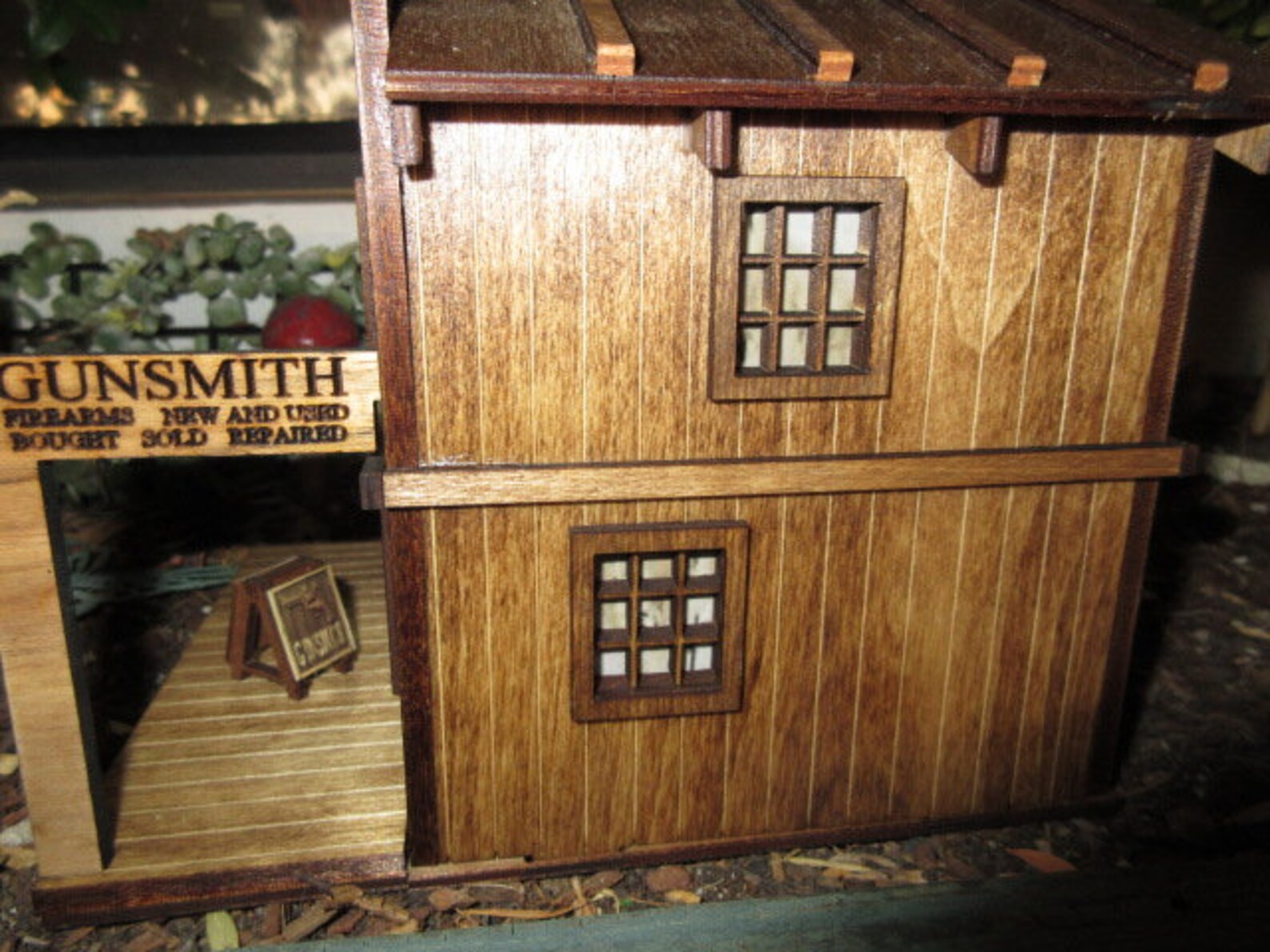 O Scale Old West Gunsmith Building 1:43 Miniature Western | Etsy