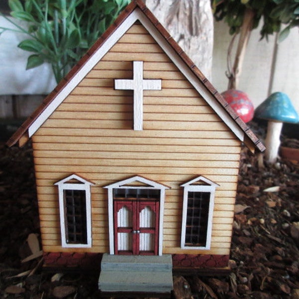 Ho Scale Church Building - Etsy