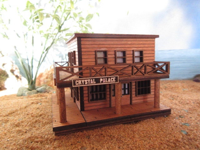 HO Scale 1:87 Miniature Tombstone Crystal Palace Saloon 1881 - Etsy