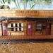 HO Scale Miniature Old Western Town Center Rustic Building American Old ...