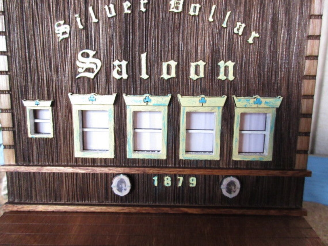 O Scale Miniature Western Silver Dollar Saloon Leadville CO - Etsy