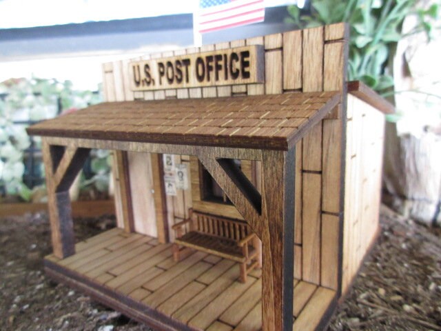 O Scale Old West US Post Office — Old West Miniatures
