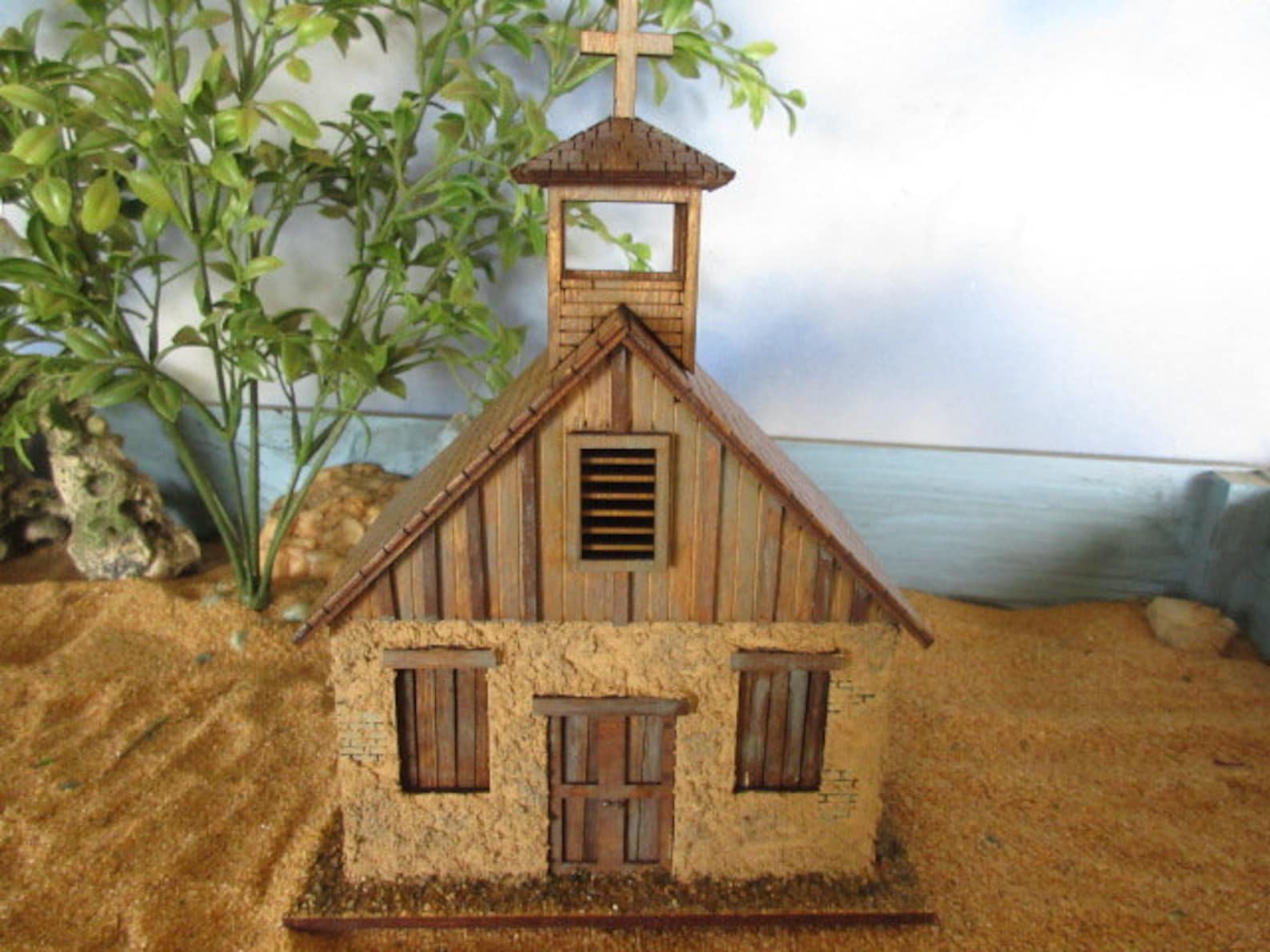 O Scale Miniature Lonesome Dove Church, Call, Gus, Texas Rangers ...