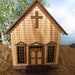 O Scale Miniature Rustic Church 1:43 Scale Western Building - Etsy
