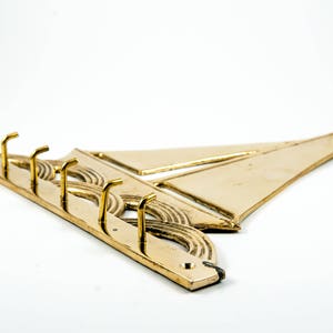 Brass Sailboat Key Holder Rack, Brass Nautical Key Rack - Etsy