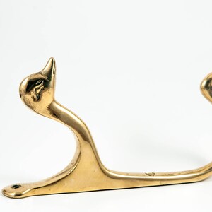 Brass Goose Hook Duck Hook Brass Hanger - Etsy