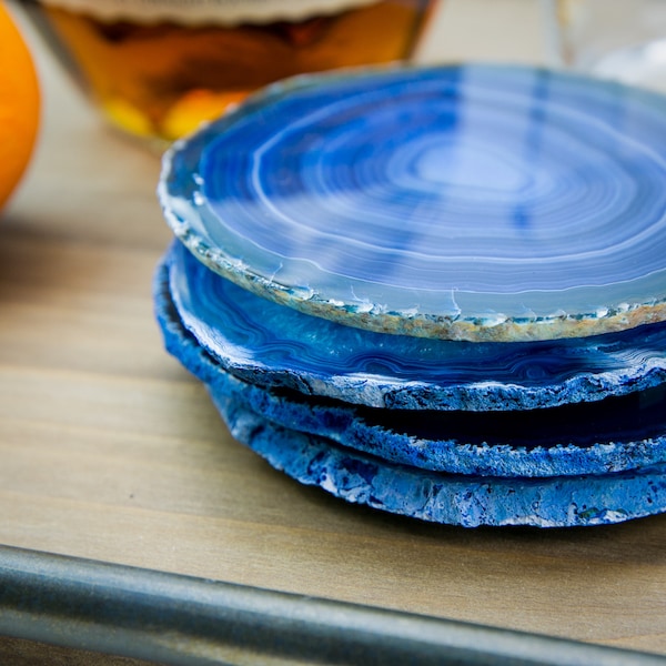 Agate Coasters - Etsy