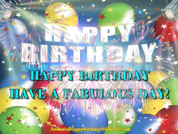 Happy Birthday Moving Images For A Guy