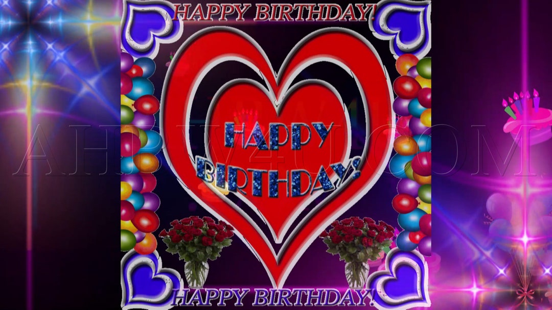 Happy Birthday Gif #802 Buy 1 Gif & Get 1 Free Gif. - Etsy