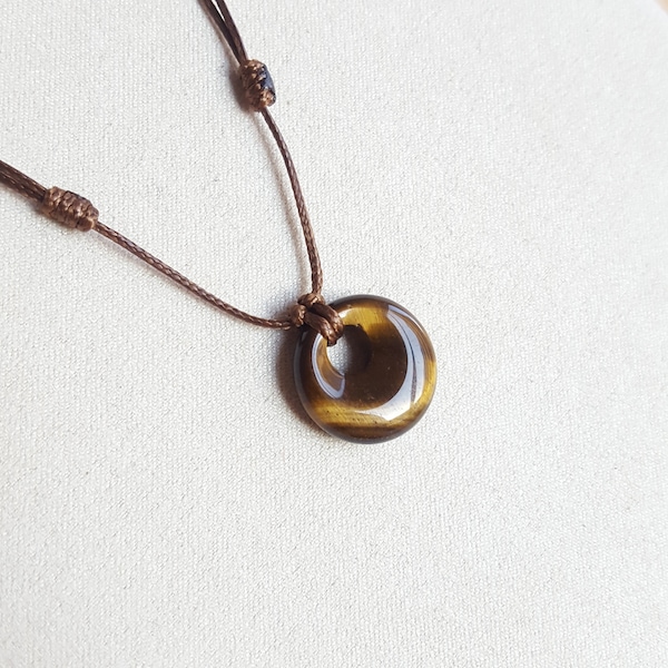 Tiger's Eye Necklace - Etsy