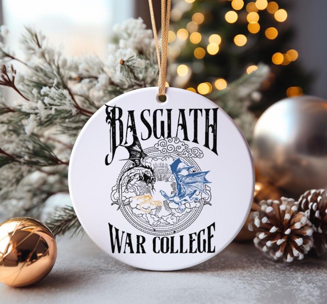 Basgiath War College Christmas Tree Ornament Fourth Wing Ornament ...
