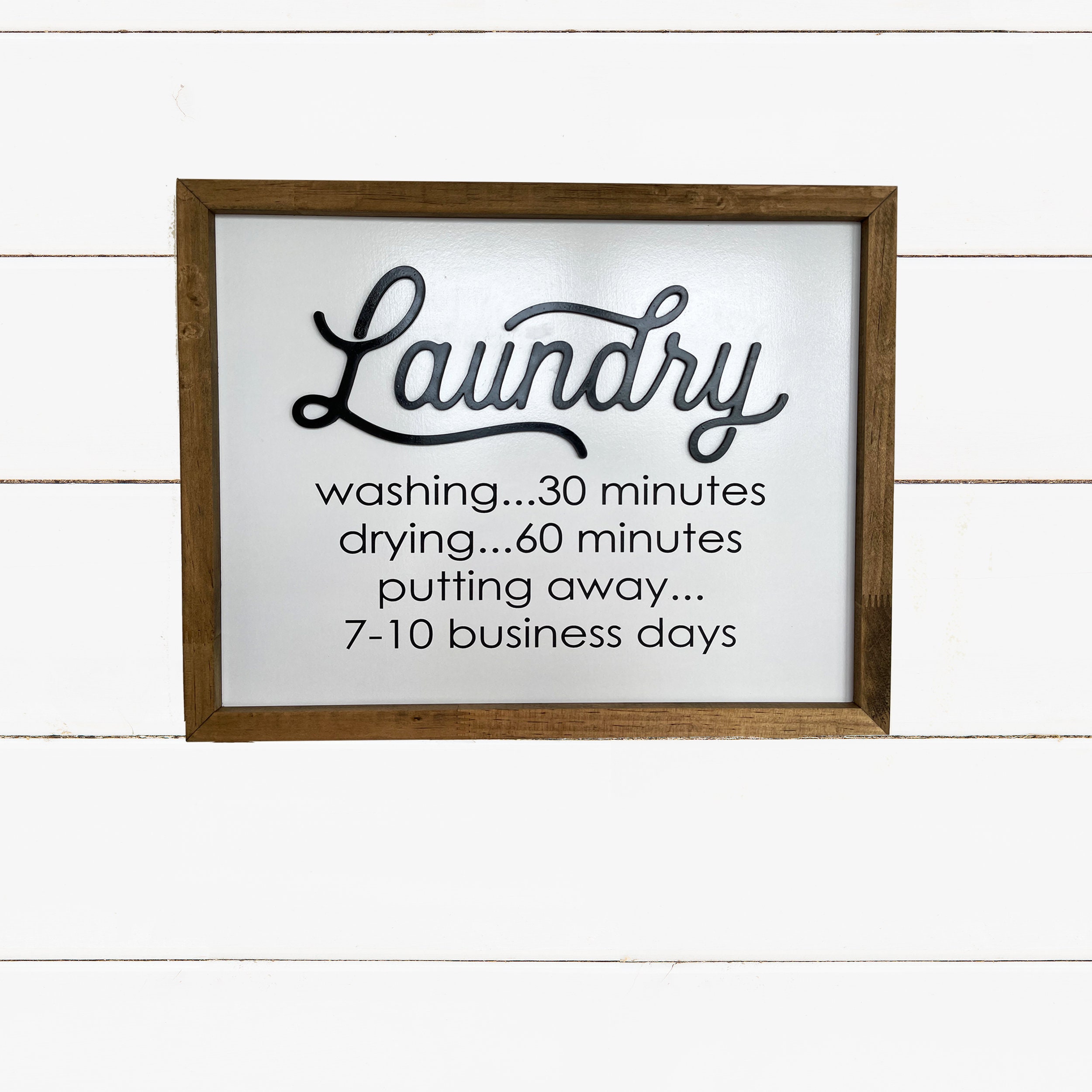 Rustic Laundry Sign Funny Laundry Room Sign Wood, New Home Gift for ...