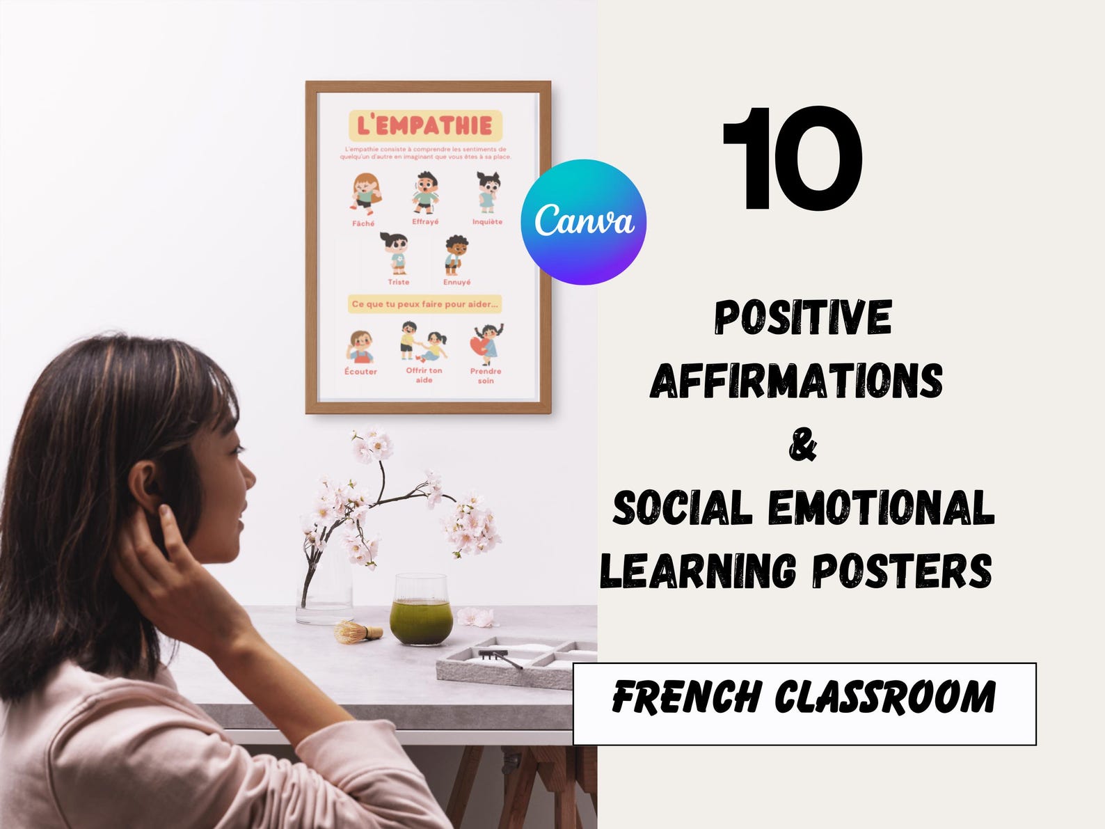 10 French Classroom Posters,french Language,affirmations,social ...