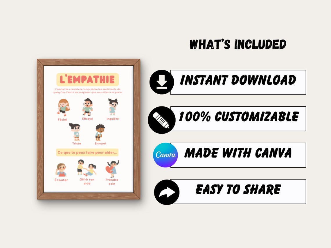 10 French Classroom Posters,french Language,affirmations,social ...