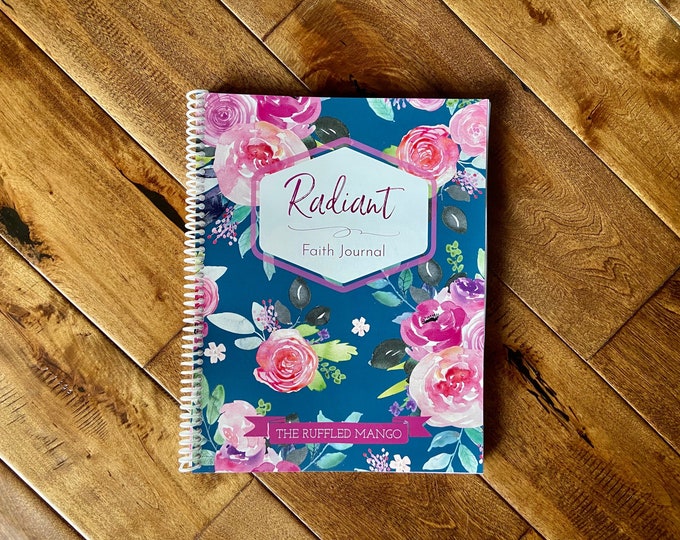 Radiant Faith Journal 2023 Version - Etsy