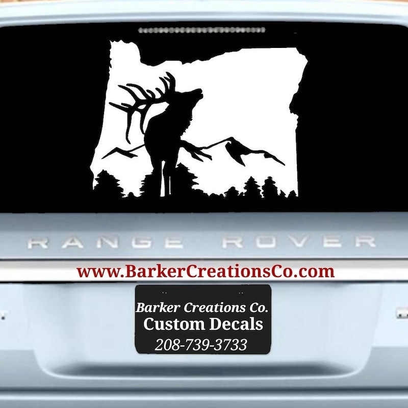 Oregon Decal - Etsy